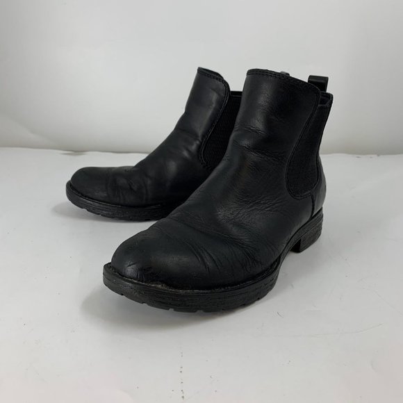 Born | Shoes | Born Womens Cove Pull On Leather Chelsea Ankle Boots ...
